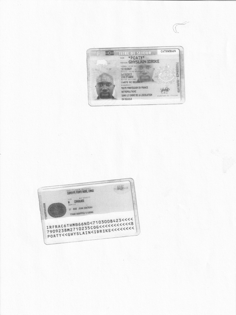 CNI Recto Verso PGI | PDF