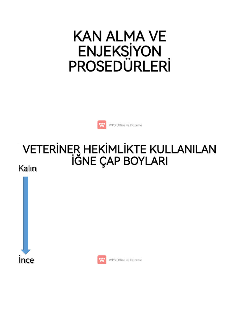 Kan Alma Ve Enjeksiyon Prosedürleri | PDF