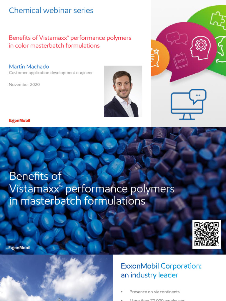 Vistamaxx Emeaf Masterbatch Webinar en | PDF | Polyethylene | Polymers