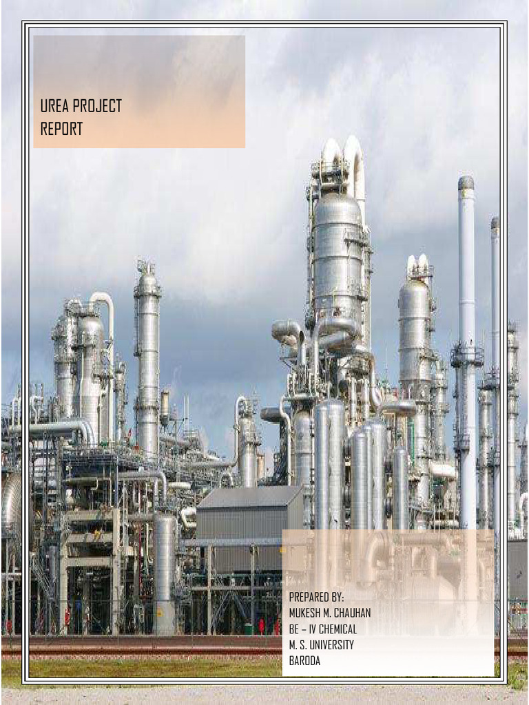 2022 Chauhan Urea Project Report 2 | PDF | Urea | Fertilizer