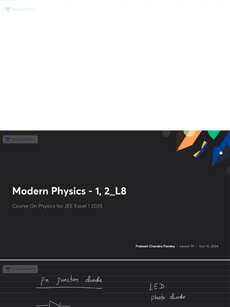 Modern Physics 1 2 L8 With Anno | PDF