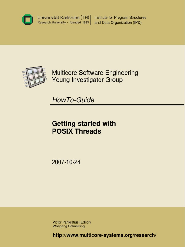 Howto-Guide: Getting Started With Posix Threads | PDF