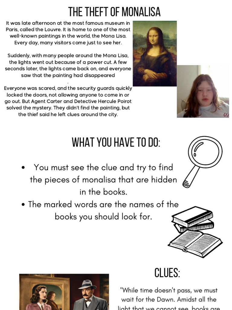 The theft of Monalisa-1 | PDF