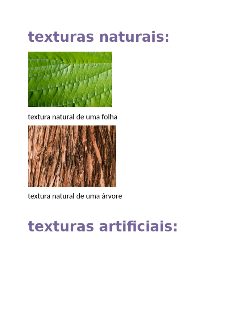 texturas | PDF