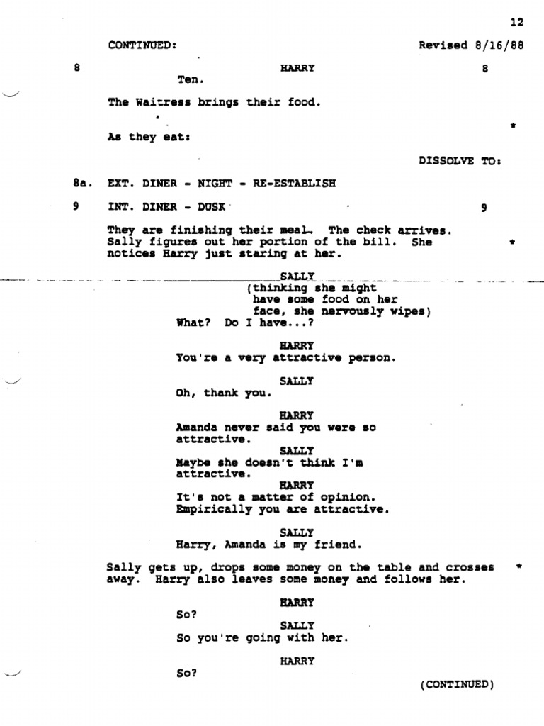 When Harry Met Sally | PDF