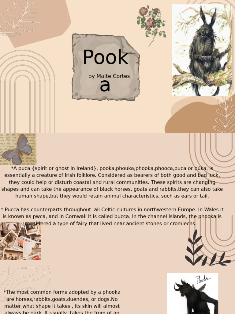 POOKA, Maite Cortes | PDF | European Legendary Creatures | Traditional ...