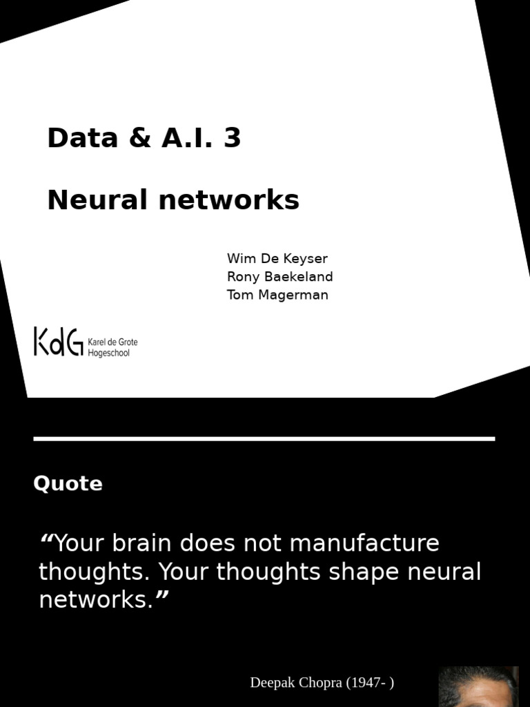 7 Neural Networks Lecture Slides Pdf Algorithms Artificial