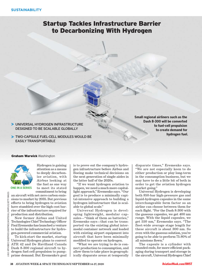 Decarbonizing With Hydrogen | PDF | Fuel Cell | Climate Change Mitigation