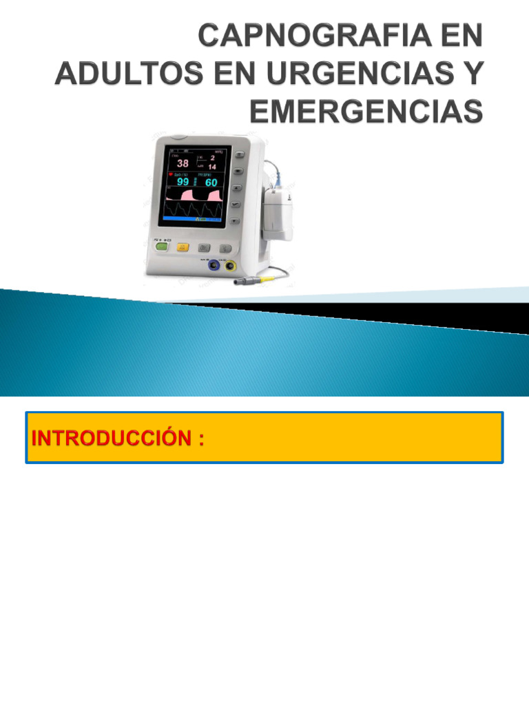 Guía Completa de Capnografía | PDF | Medicina CLINICA