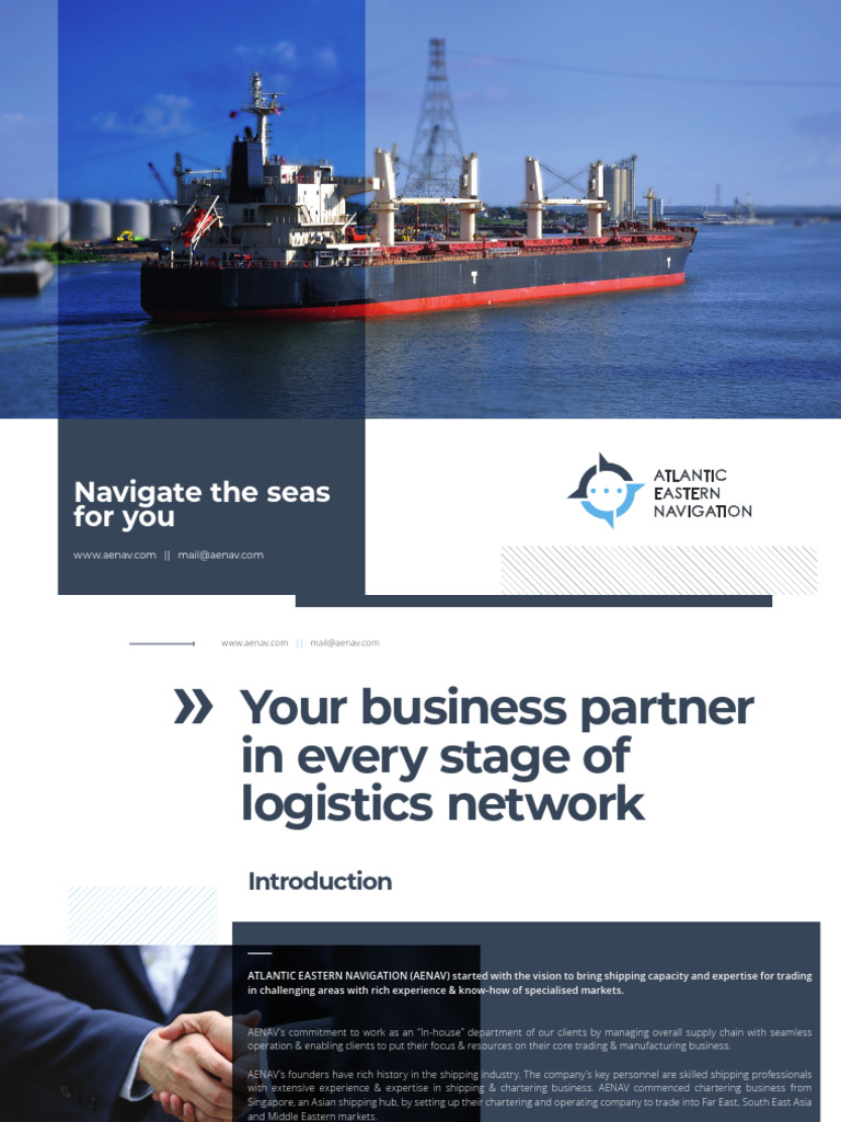 AENAV__Profile_2022 | PDF | Shipping | Water Transport