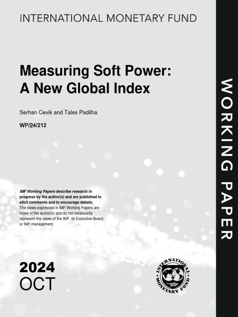 Measuring Soft Power A New Global Index | PDF | Principal Component ...