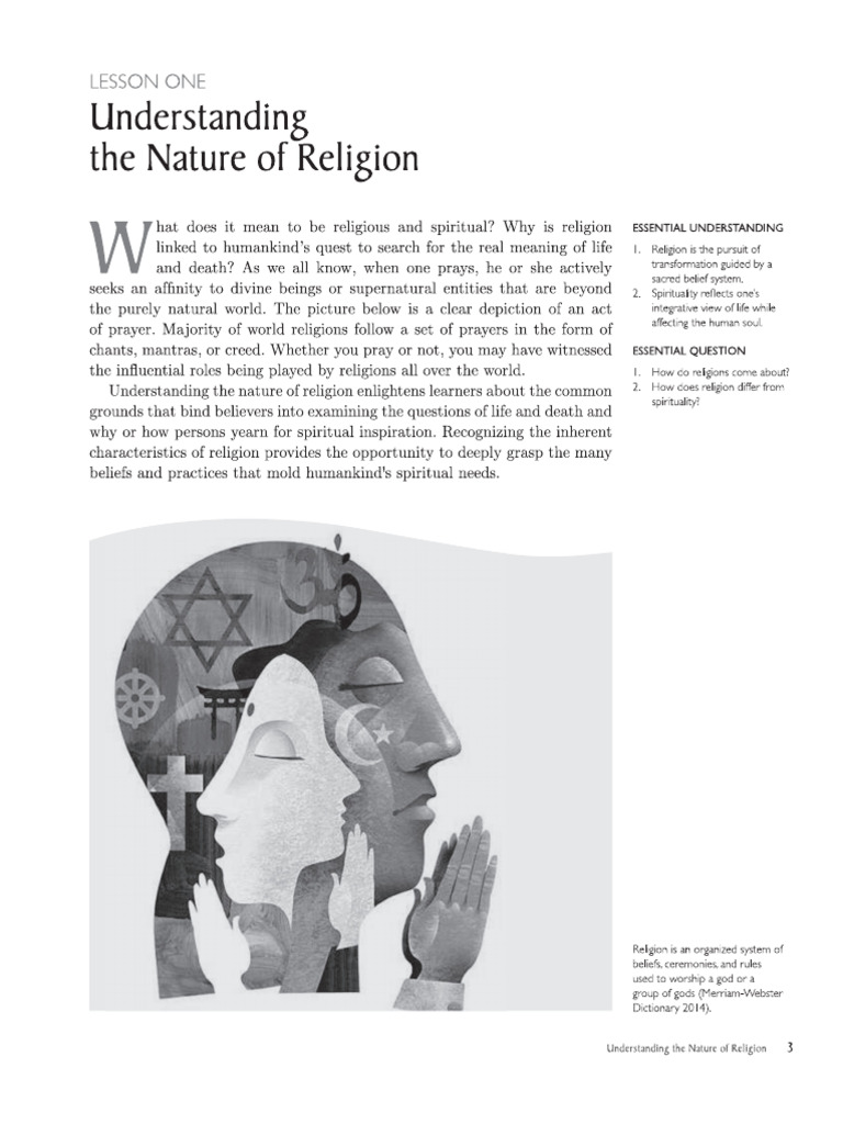 Nature of Religions | PDF
