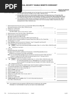 2023 Simplified Method Worksheet Lines 5a and 5b Fillable | PDF | Life ...