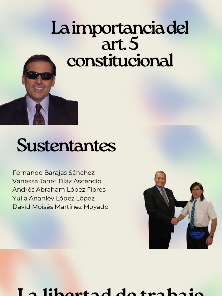 Art. 5 Constitucional - 20230904 - 233302 - 0000 | PDF | Derecho ...