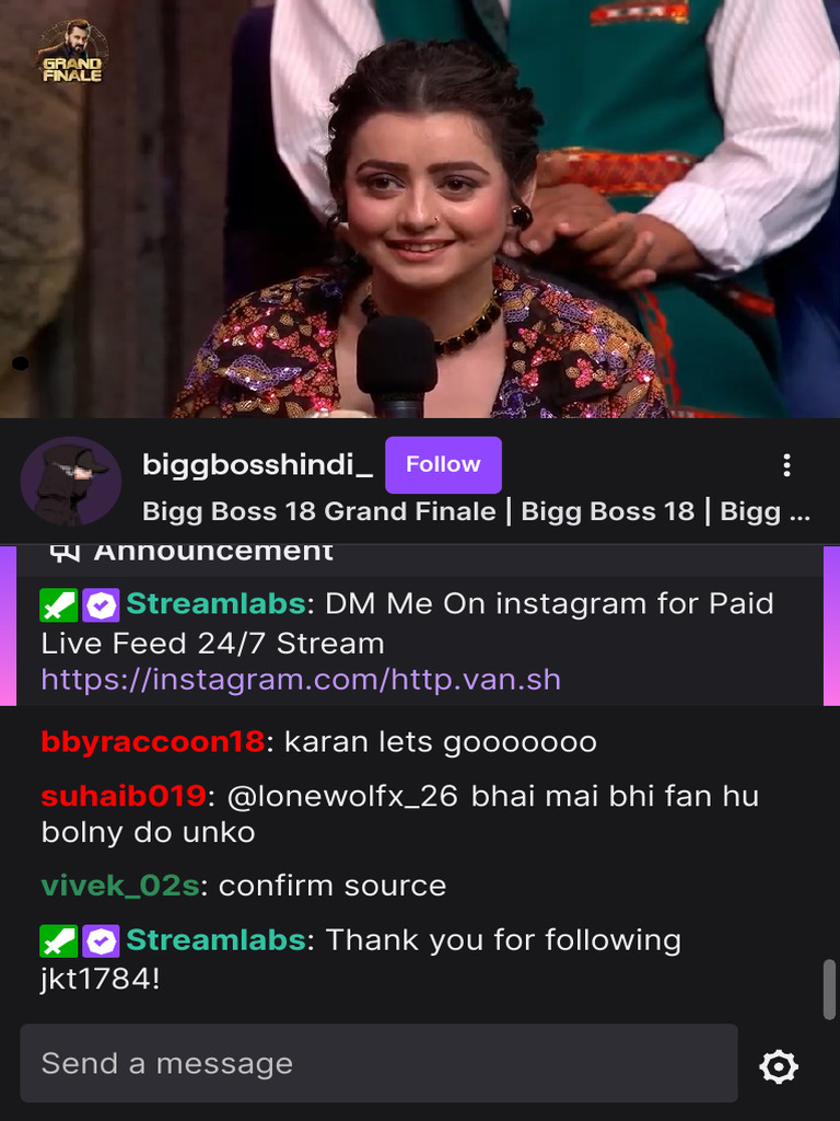 Bigg Boss 18 Grand Finale Stream | PDF