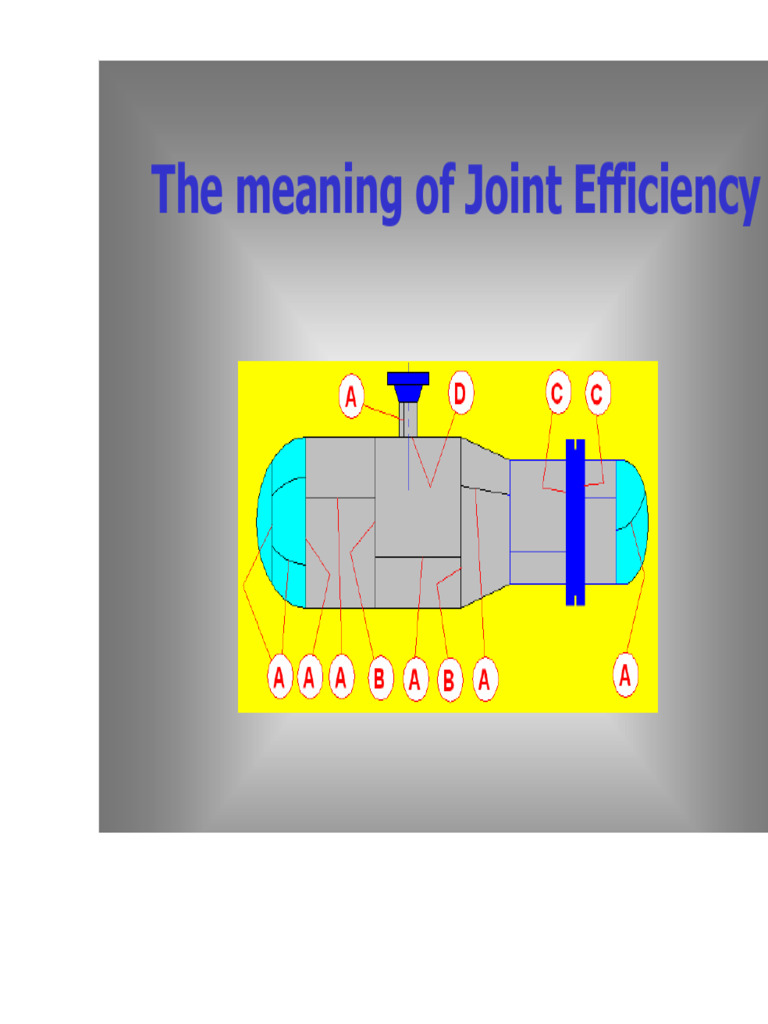 Understanding Joint Efficiency in Welding | PDF | Welding | Construction