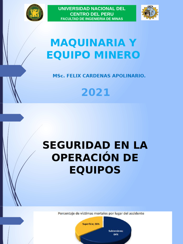 Seguridad en La Operacion de Equipos | PDF | Camión | Seguridad y salud ...