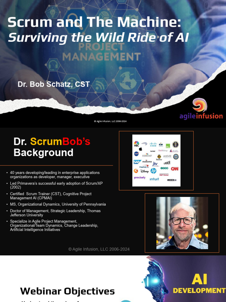 Scrum and The Machine Webinar Slides | PDF | Artificial Intelligence ...
