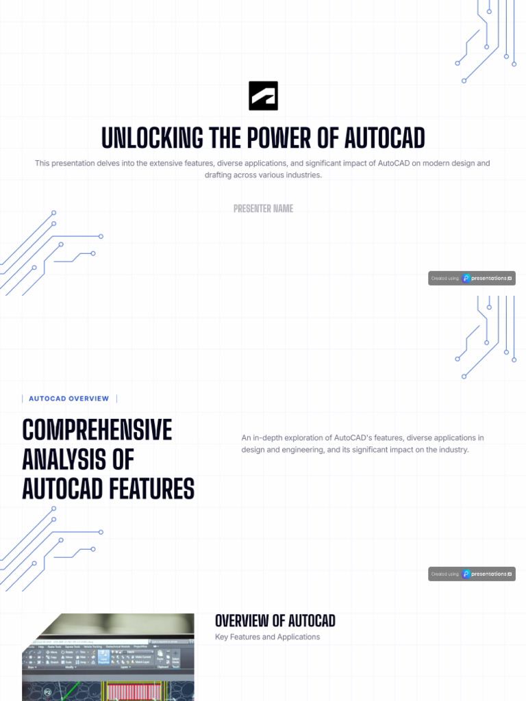 Comprehensive Analysis of AutoCAD Features Applications and Impact | PDF