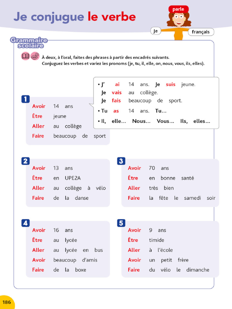 Grammaire - je conjugue le verbe | PDF