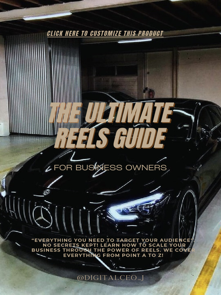Ultimate Reel Guide PDF | PDF | Hashtag | Voice Over