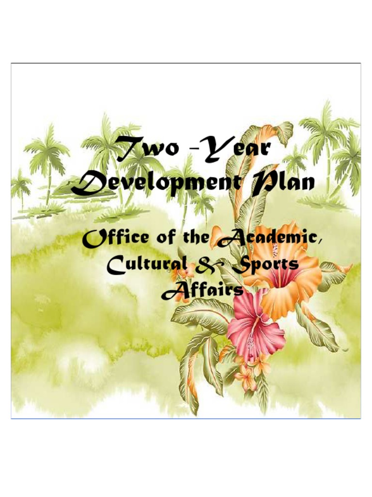 Two-Year Plan Overview | PDF | Graduate School | Postgraduate Education