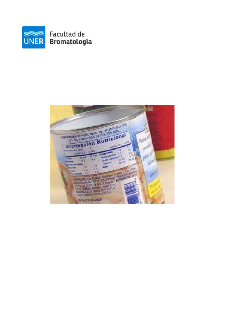 Módulo 2 Curso Rotulación de Alimentos Envasados | PDF | Etiqueta de ...