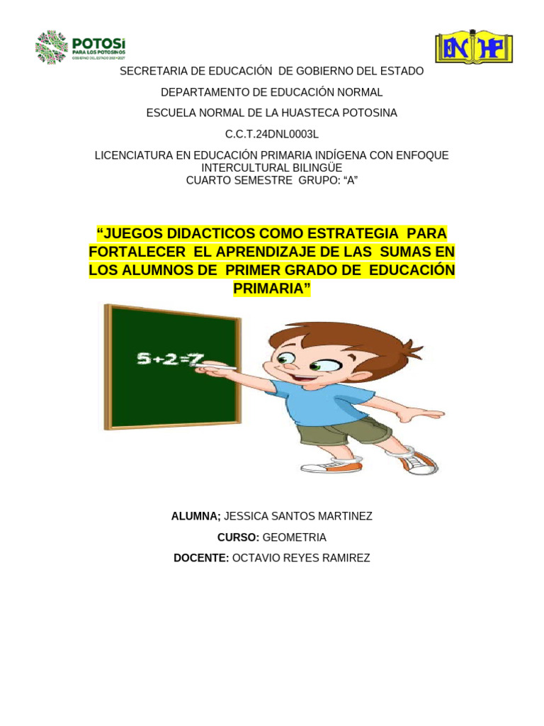 PONENCIA GEOMETRIA 4A | PDF | Aprendizaje | Enseñando