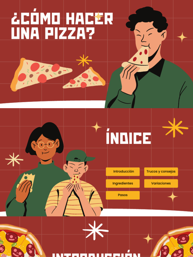 ¿CÓMO HACER UNA PIZZA | PDF | Pizza | Foods