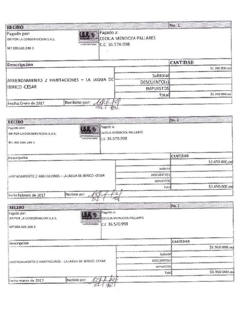 Arriendos 2017 1 | PDF