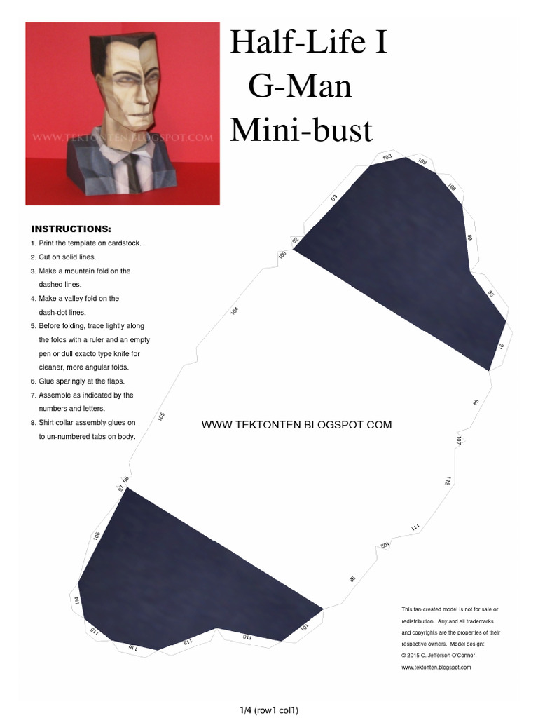 G-man Bust - A4 - No Lines | PDF | Property Law | Intellectual Property Law