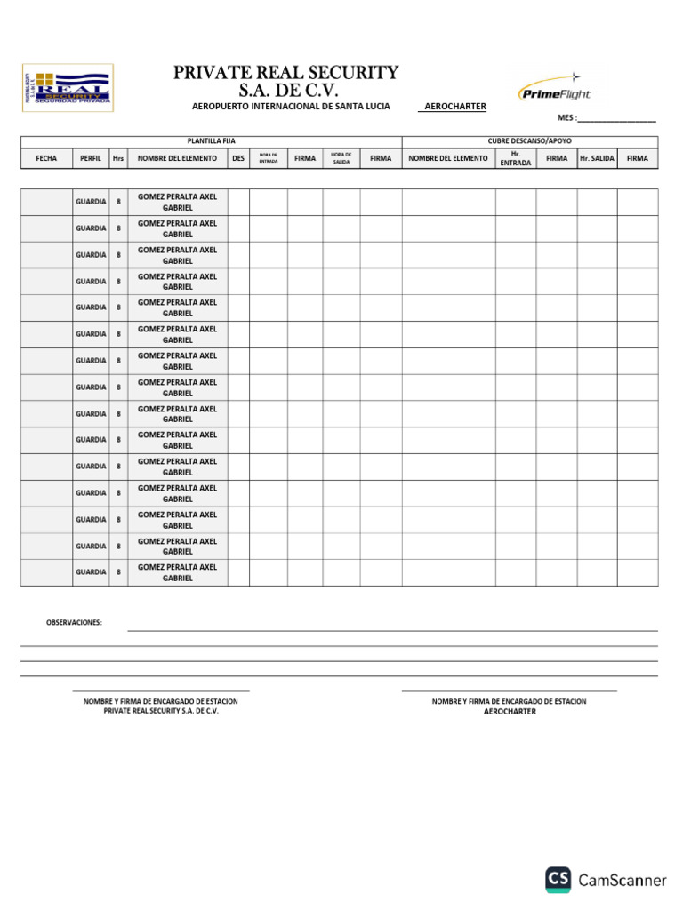 Lista de Axel Gabriel Aerocharter-1_083514 | PDF