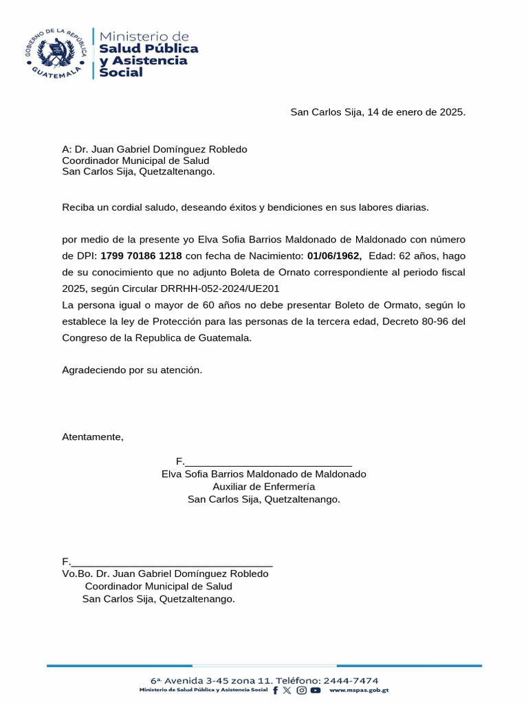 Constancia de Ornato 2025 Elva | PDF