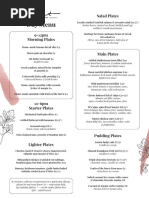 PGL Food Menu Highlights 2024 | PDF | Hamburgers | French Fries