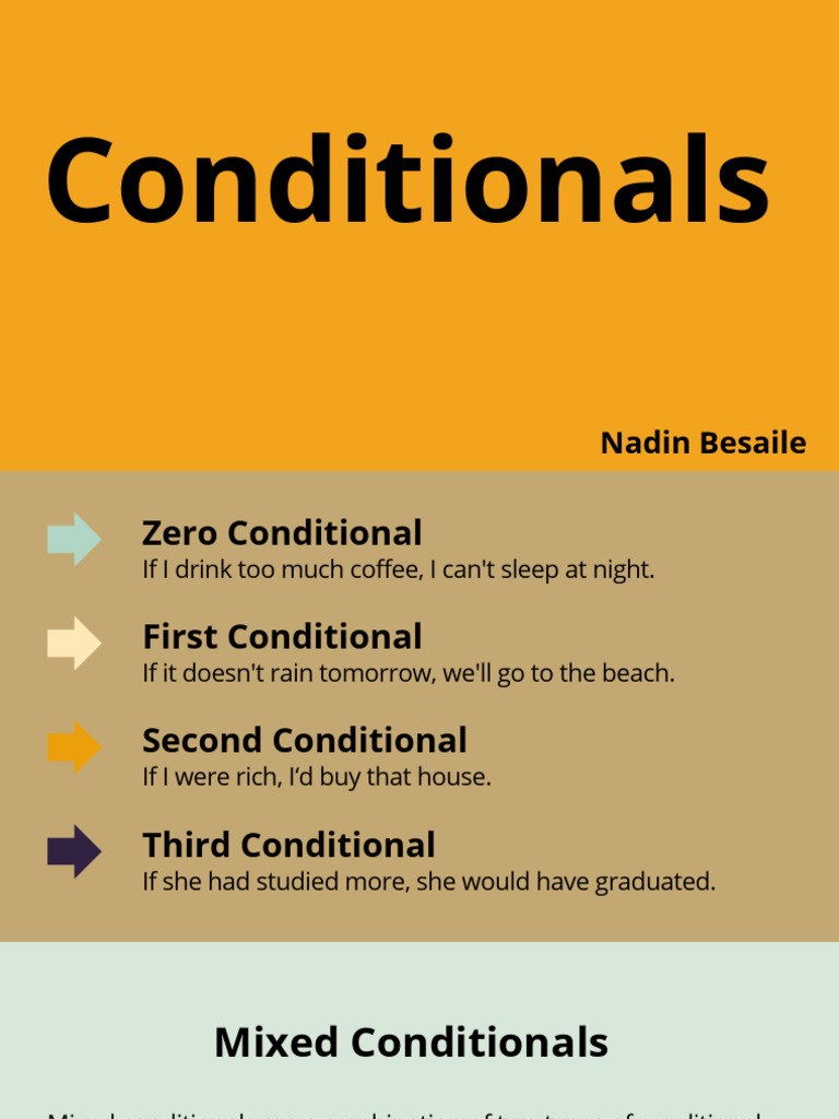conditionals | PDF