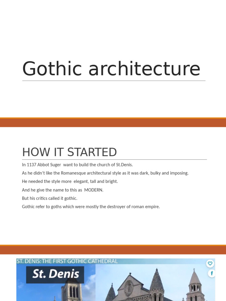 Gothic architecture | PDF | Gothic Architecture | Architectural Styles