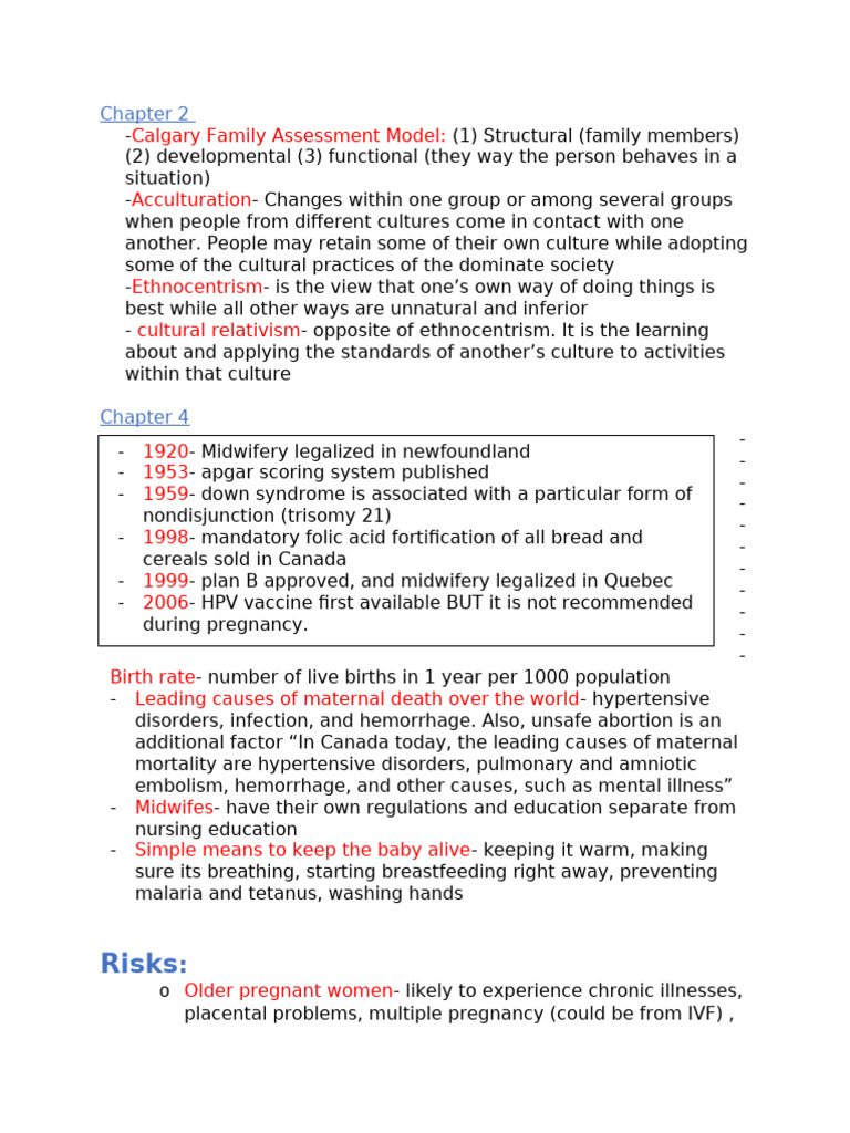 Fetal Descent and Maternal Health Risks | PDF | Childbirth | Meiosis