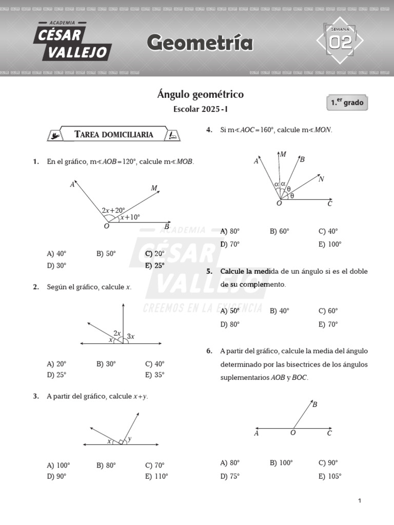 GE_ES1_Dom_Sem02 | PDF | Geometría Elemental | Geometría euclidiana