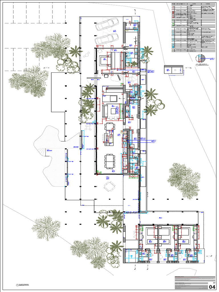 Casa Chácara r06-Ap04 Planta Pontos | PDF