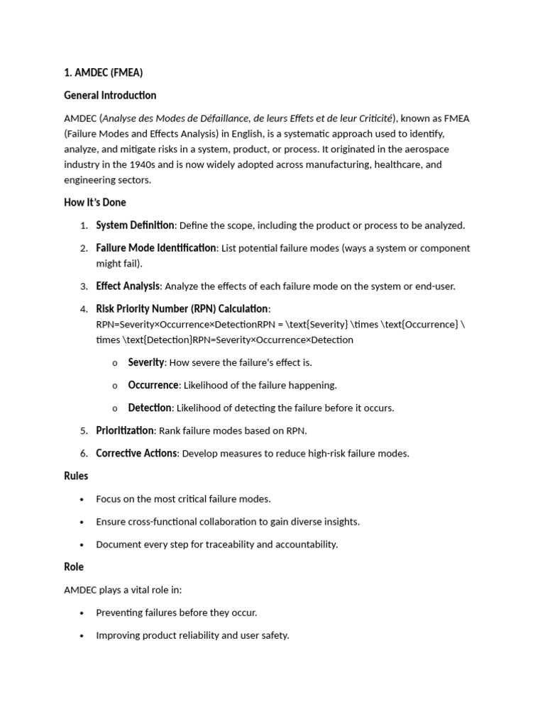 FMEA, ABC, and Cause-Effect Analysis Guide | PDF | Reliability Engineering