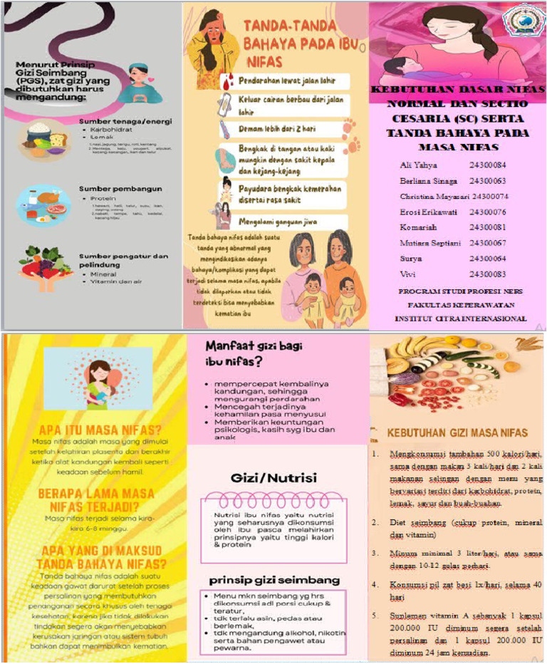 Leaflet Maternitas | PDF