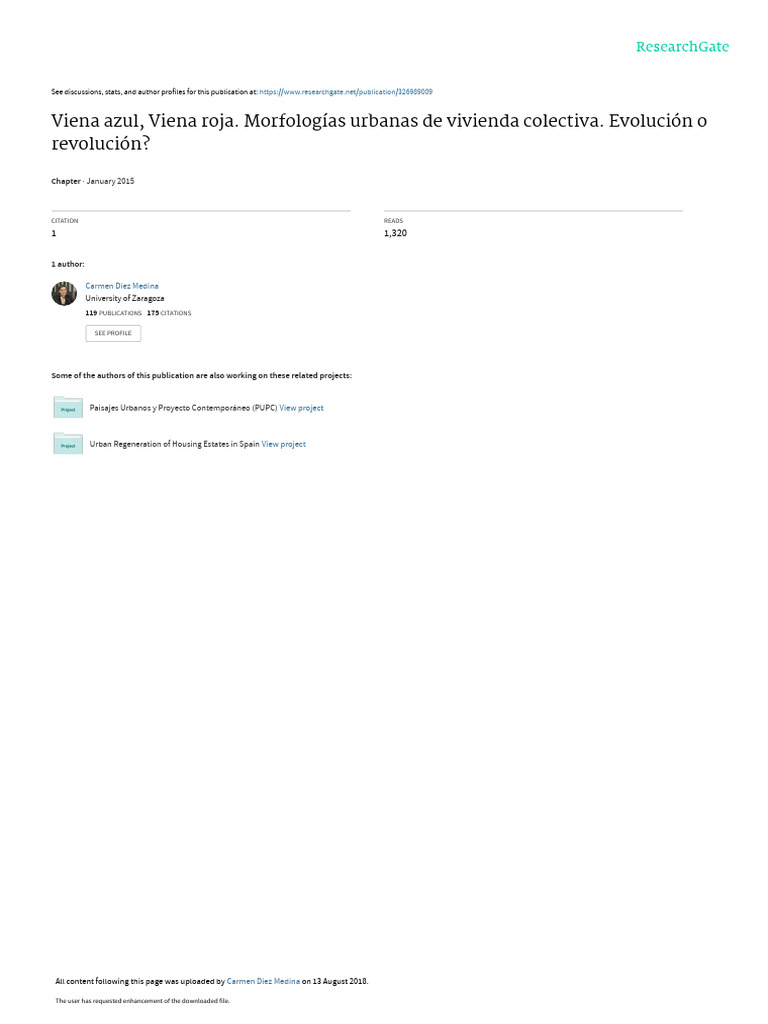 Díez 2015 - Viena Azul, Viena Roja. Morfologías Urbanas de Vivienda ...