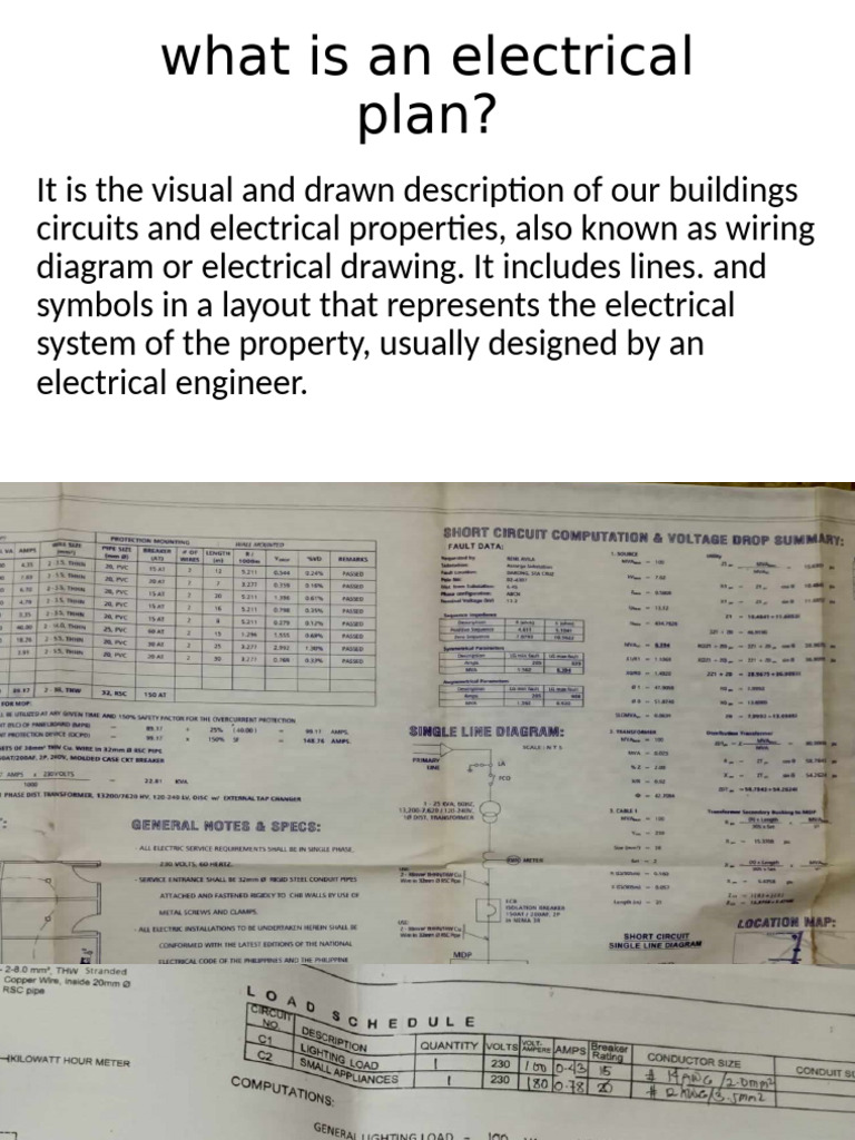 Essential Components of Electrical Plans | PDF | Electrical Wiring ...