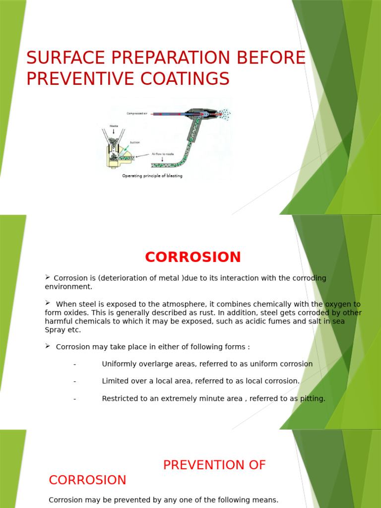 Steel Surface Preparation Techniques | PDF | Corrosion | Abrasive
