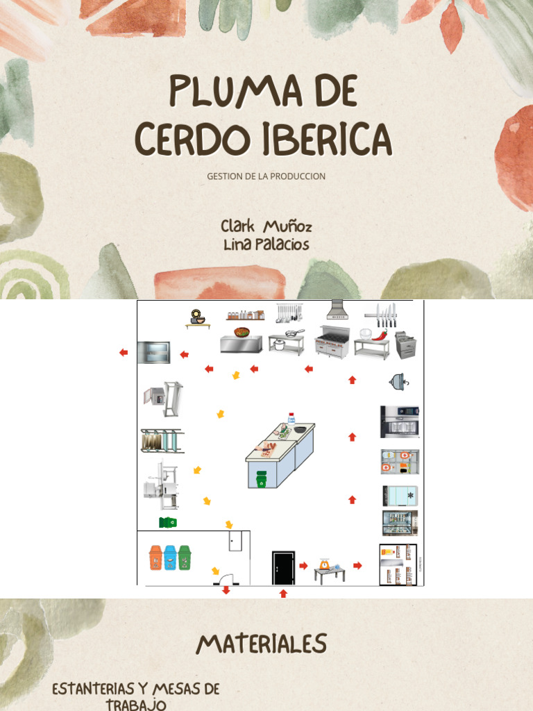 Pluma de Cerdo Iberica | PDF | Vegetales | Cocinando