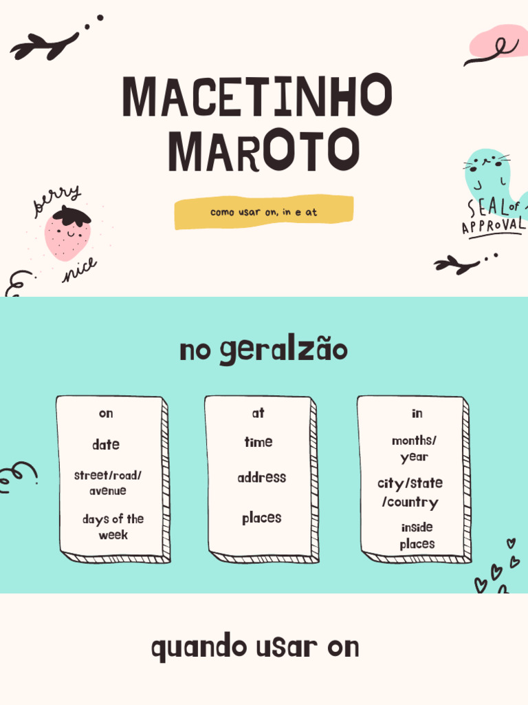 Macetinho Maroto | PDF