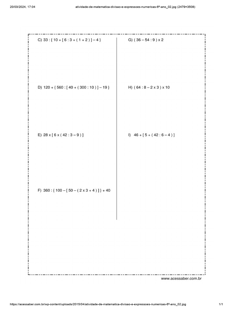 atividade-de-matematica-divisao-e-expressoes-numericas-6º-ano_02 | PDF