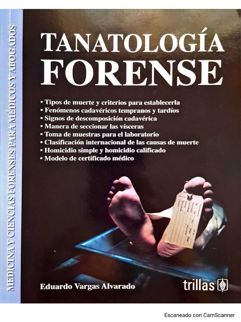 Tanatología Forense | PDF