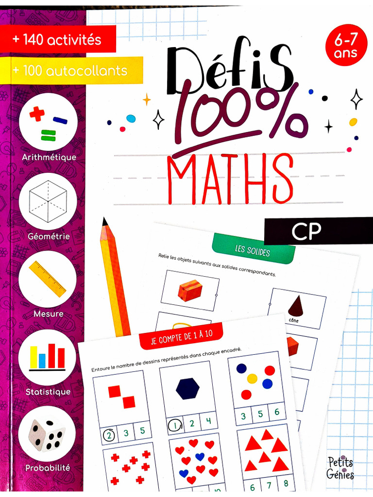 Défi 100_ Maths Cp | PDF