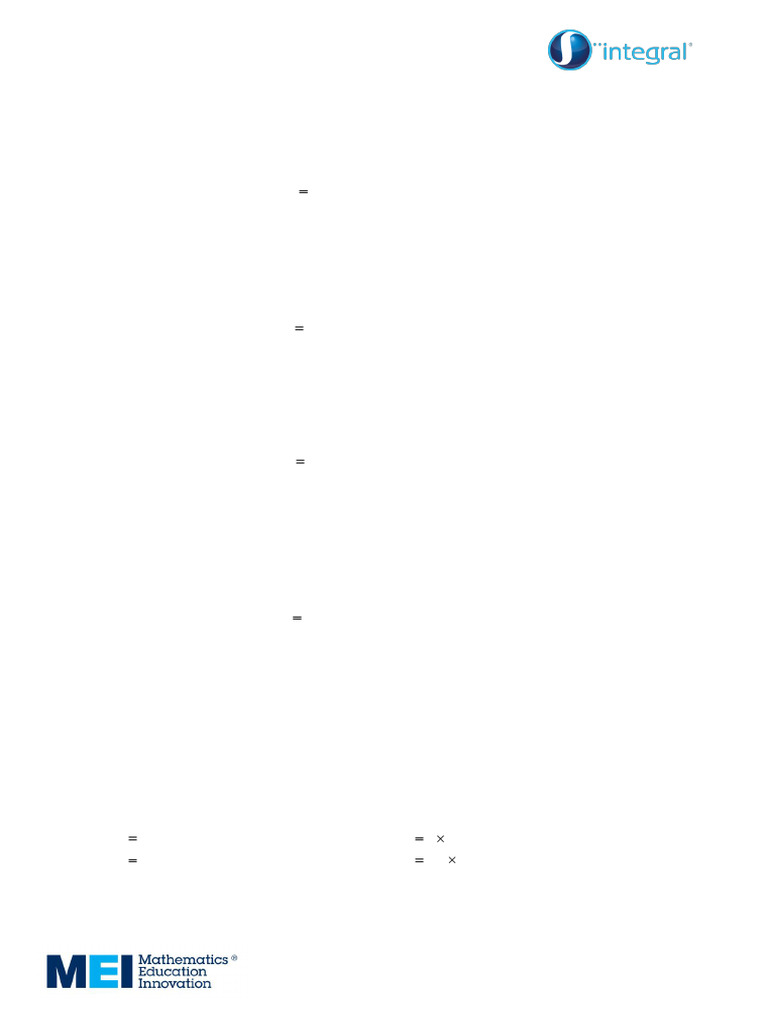 OCR AS Test L3 | PDF | Logarithm | Applied Mathematics